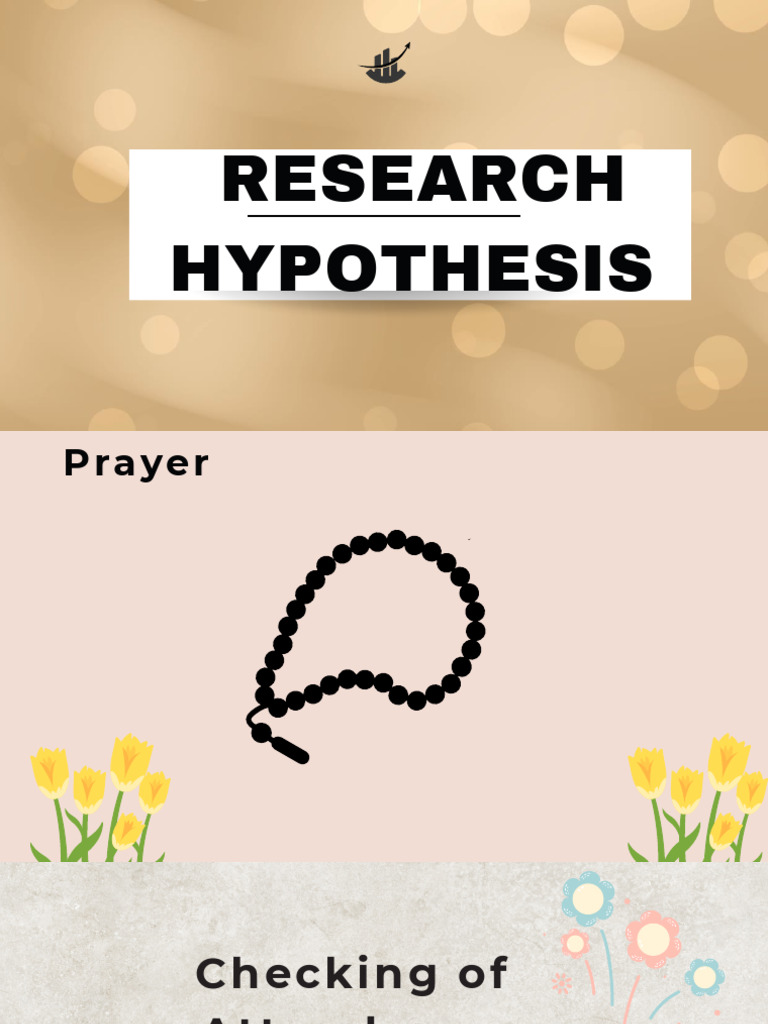 Understanding Research Hypotheses | PDF | Hypothesis | Quantitative ...