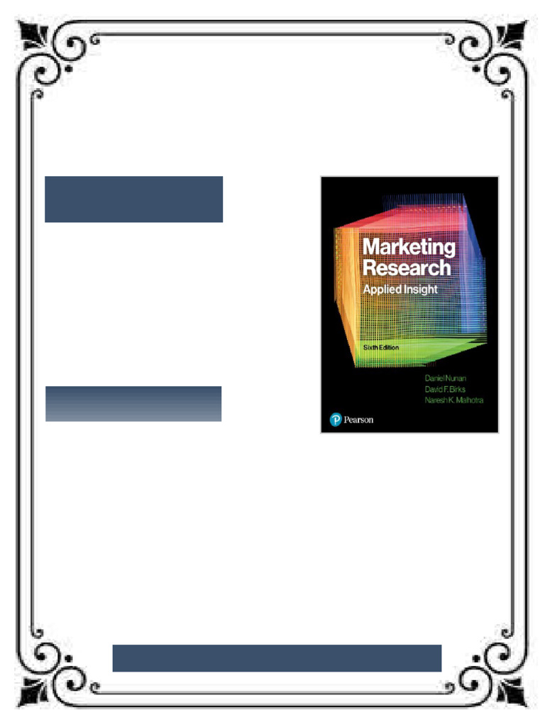 Marketing Research 6th Edition Daniel Nunan eBook mobile-friendly ...
