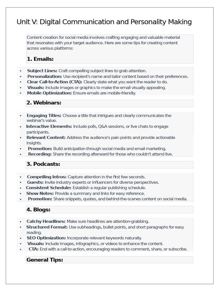 Digital Communication & Personality Insights | PDF | Personality Type ...