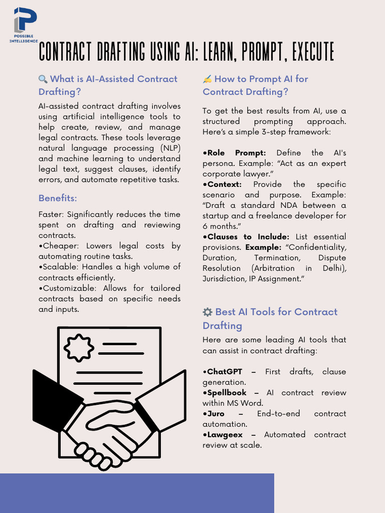 Contract Drafting Using Ai | PDF | Artificial Intelligence ...