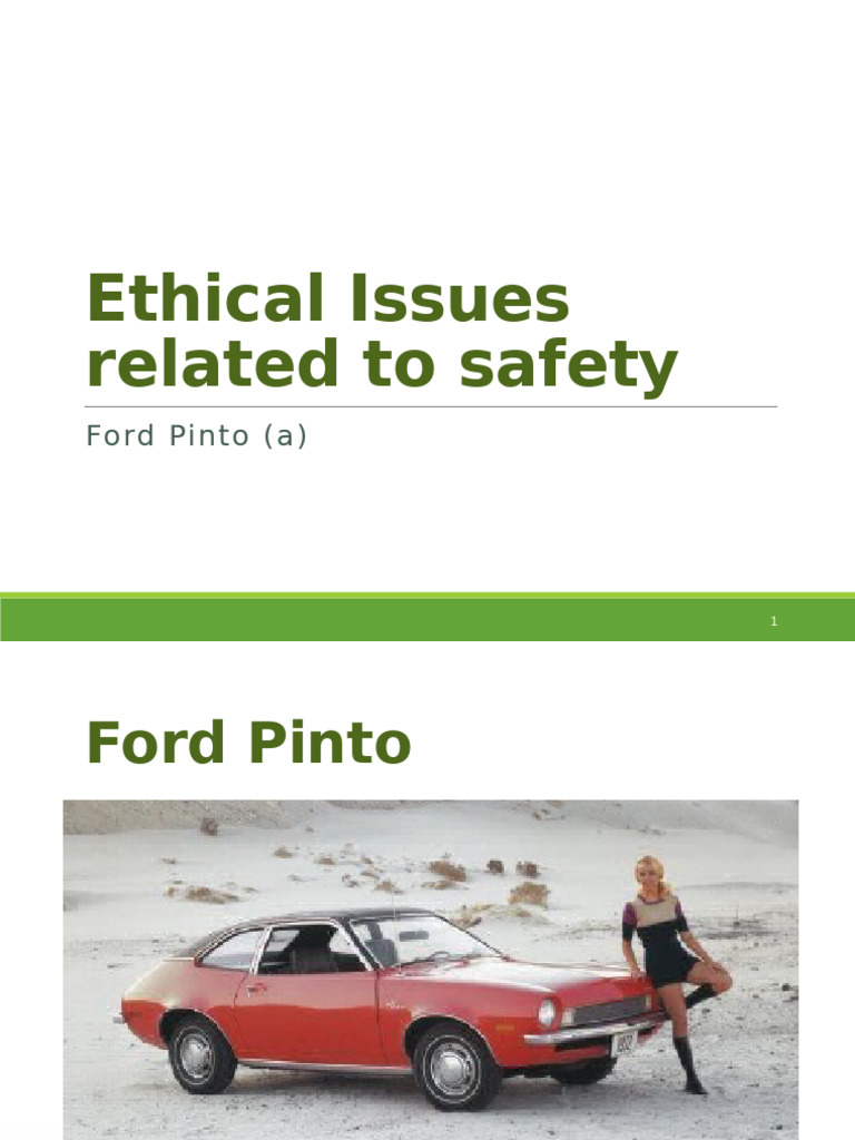 Lecture 05 - Ford Pinto Case (A) | PDF