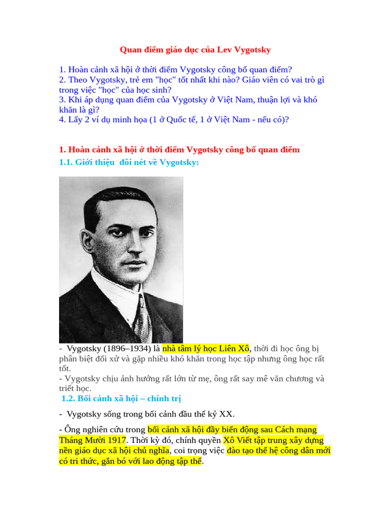 Vygotsky-QĐGD | PDF