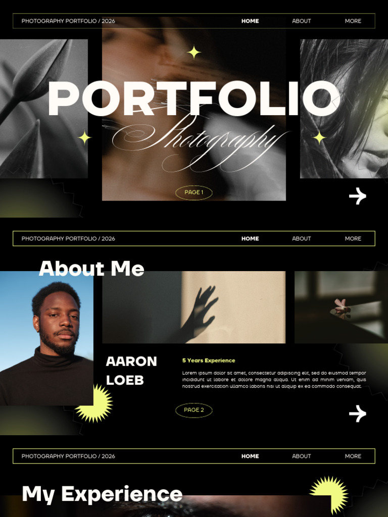 Aaron Loeb Photography Portfolio 2026 | PDF