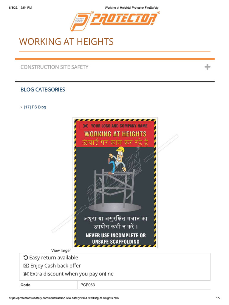 Safety Poster 5th | PDF