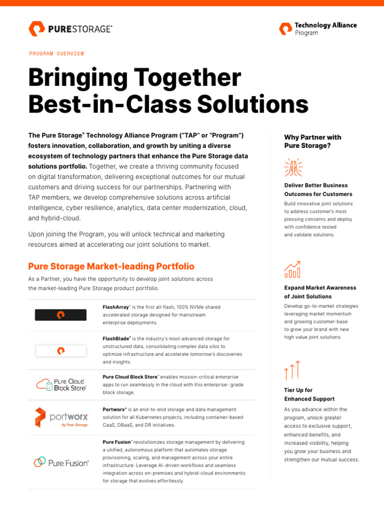 Data Pure Storage Ds-Pur02720-Tap-Program | PDF | Cloud Computing ...