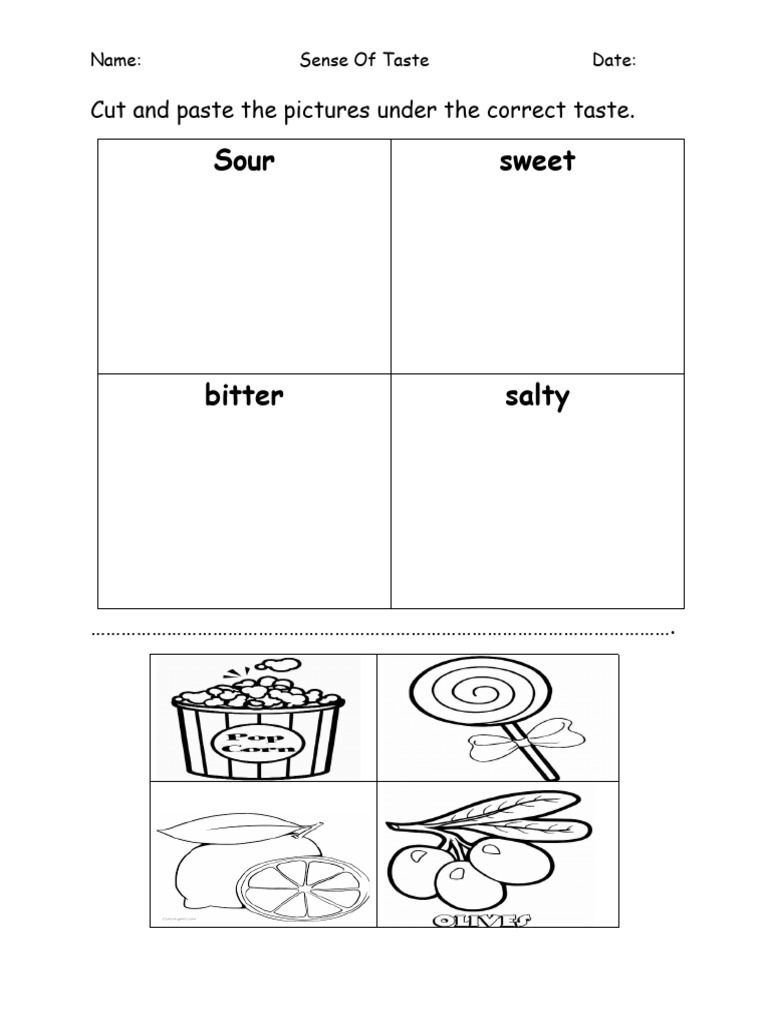 Sense of Taste | PDF