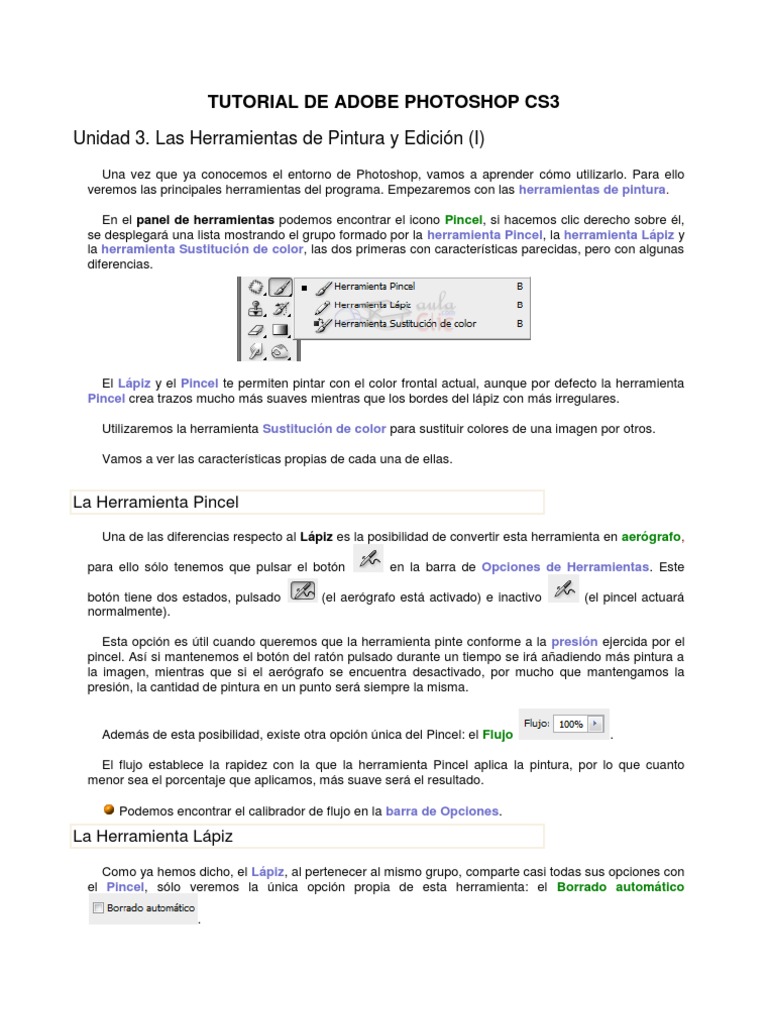 Adobe Photoshop CS3 Tuto | PDF | Point and Click | Color
