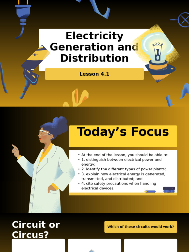 Electricity Generation Motor and Generator (1) | PDF | Electromagnetic ...