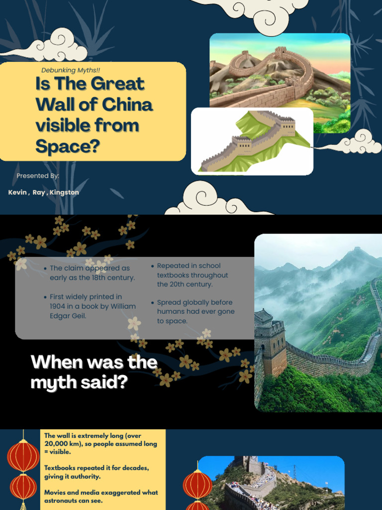 Blue and Yellow Traditional China Travel Pitch Deck Presentation | PDF