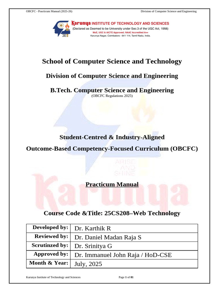 Practicum Full Final[1][1] | PDF | World Wide Web | Internet & Web