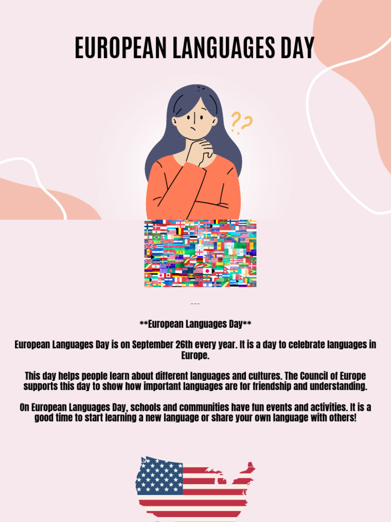 European Day Pf Languages | PDF