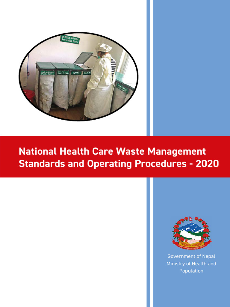 Waste Management Guidline | PDF | Waste | Chemotherapy