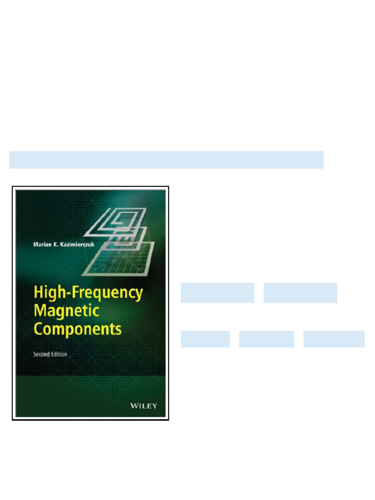 Full Download Ebooks or Textbooks At:: Edition-4714624 | PDF | Inductance | Inductor