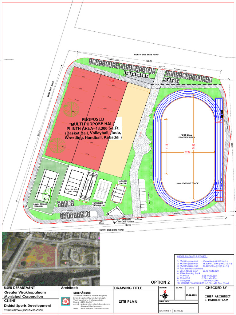 Indoor Sports Hall Site Plan at Arilova | PDF | Chess Openings | Chess