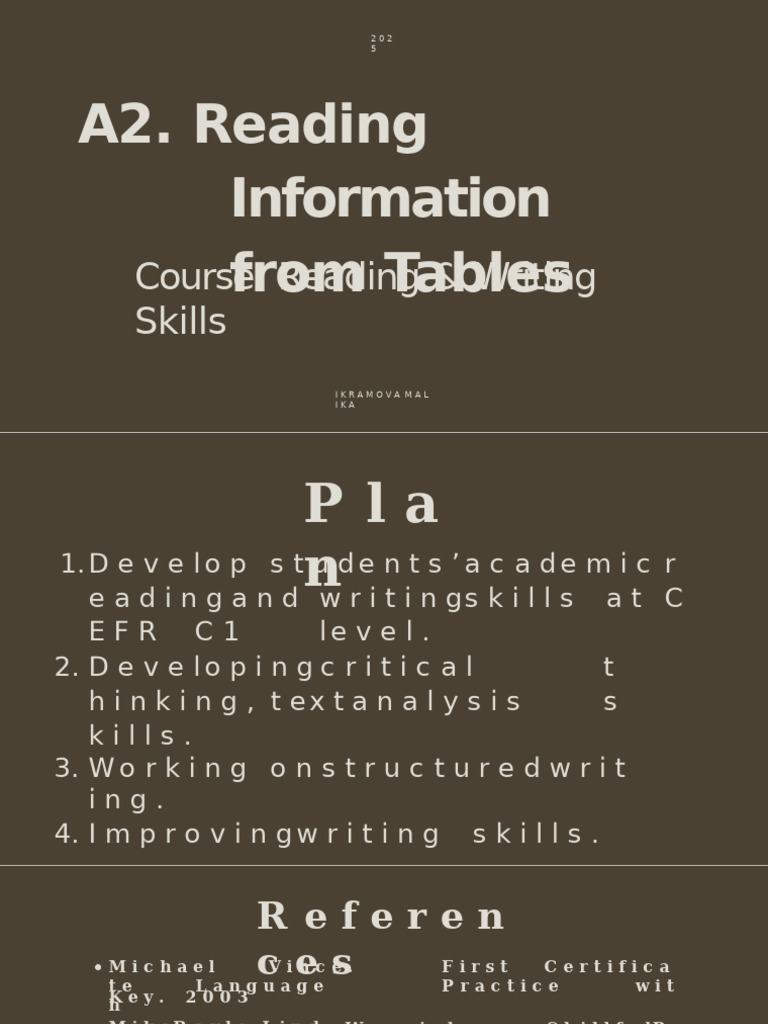 Academic Reading & Writing Skills Guide | PDF
