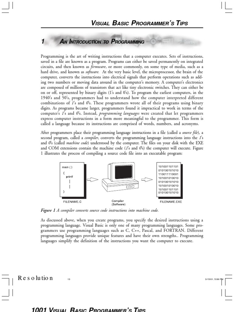 Visual Basic Tips | PDF | Menu (Computing) | Programming Language