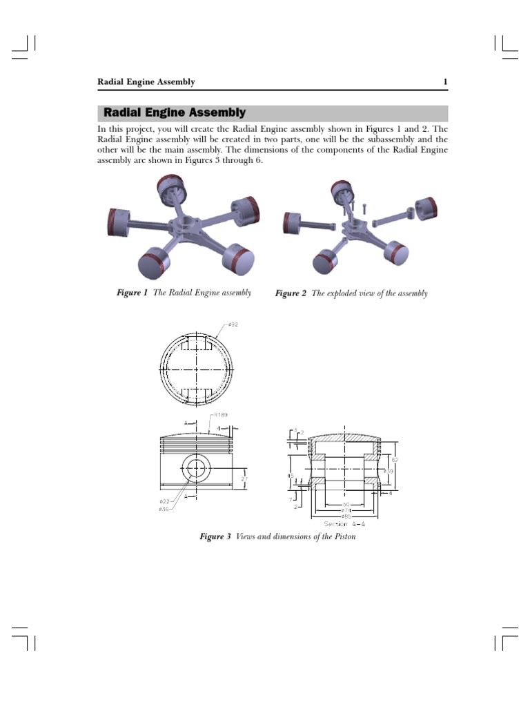 Radial Engine Assembly | PDF | Home & Garden | Computers