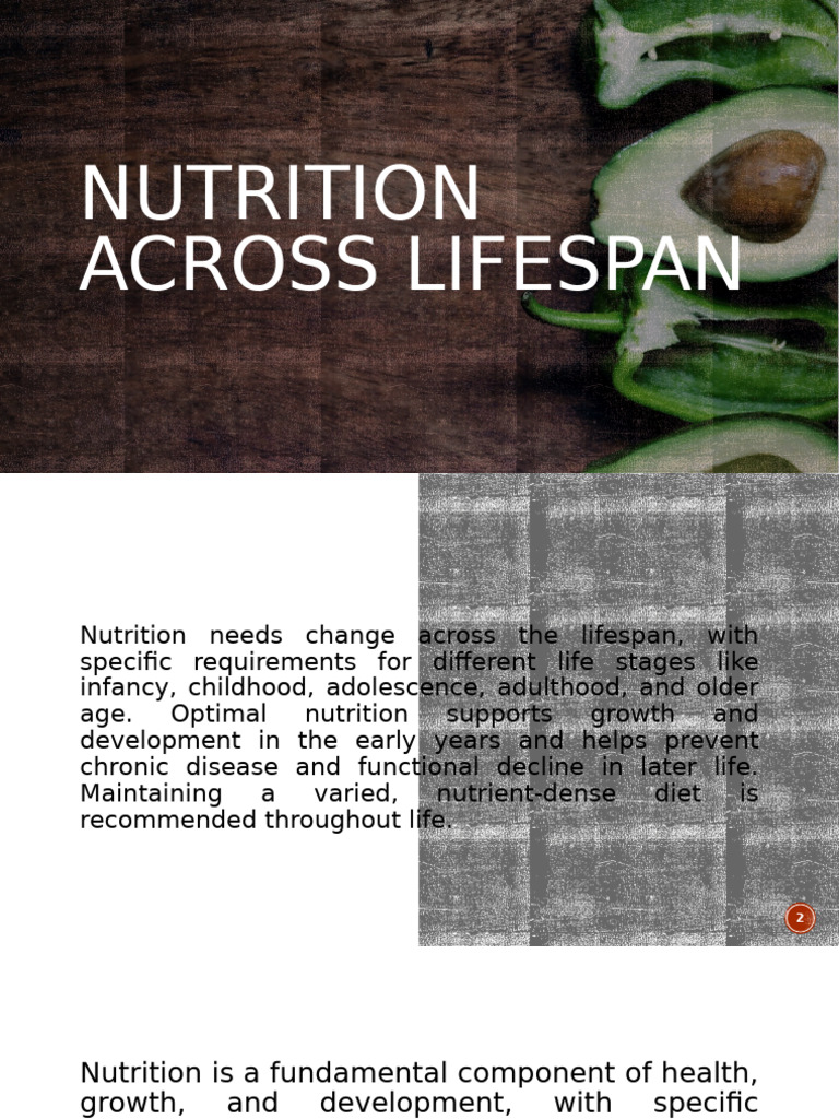 Lifespan Nutrition: Key Needs by Age | PDF | Human Nutrition | Vitamin D