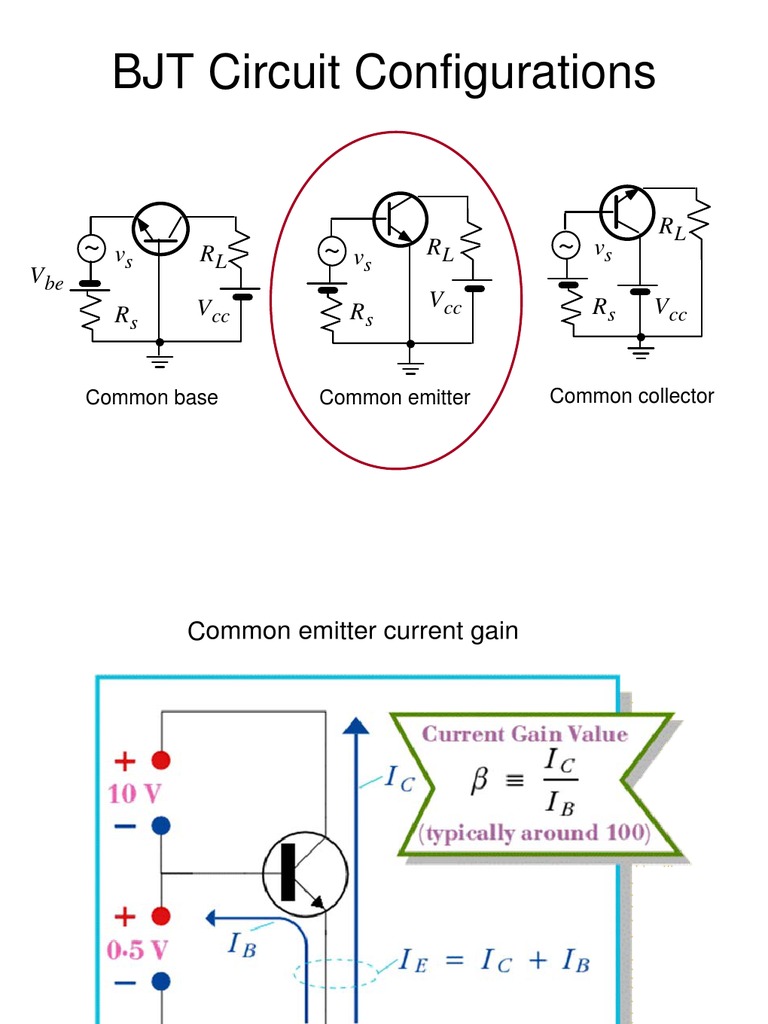 21 BJT Circuits, Gain and Design | PDF | Bipolar Junction Transistor ...