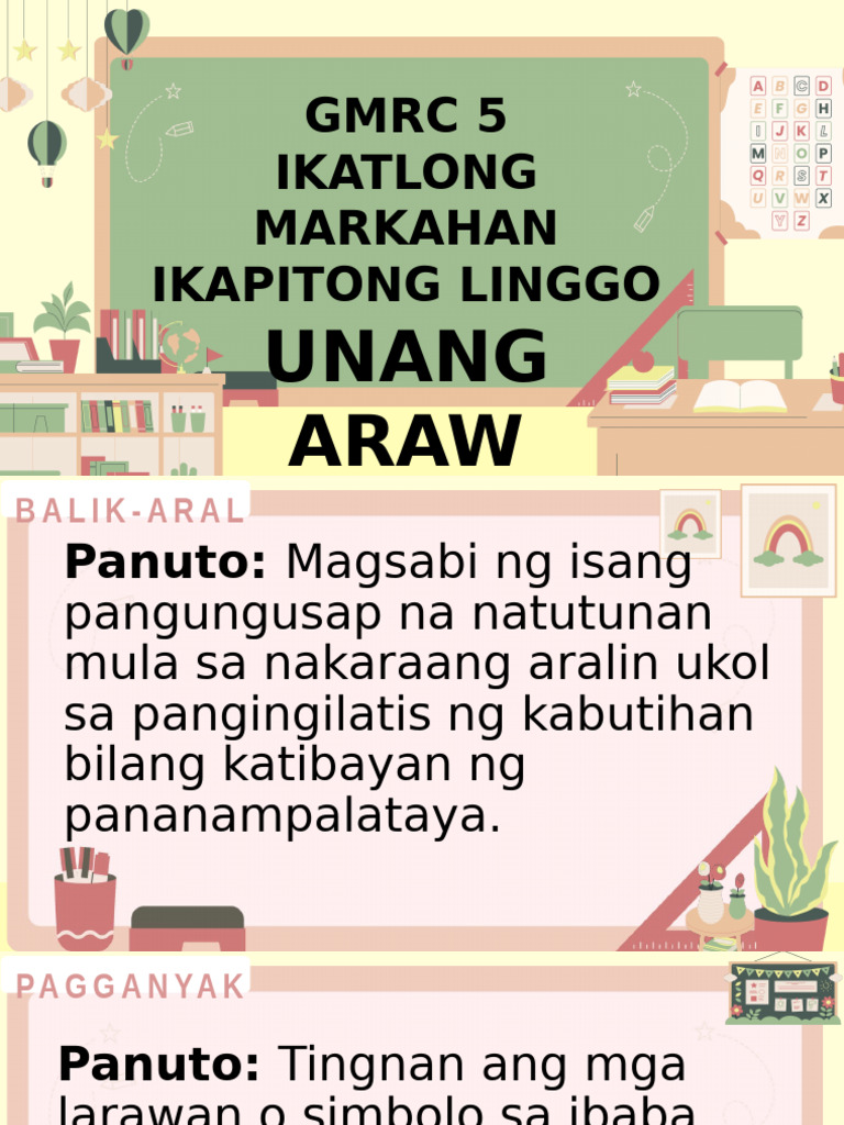 G5 GMRC PPT Q3 W7 | PDF
