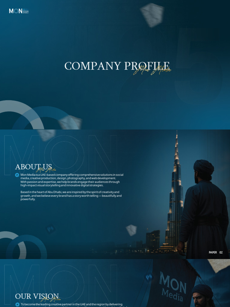 Company Profile - Mon Media | PDF | Business | Human Communication