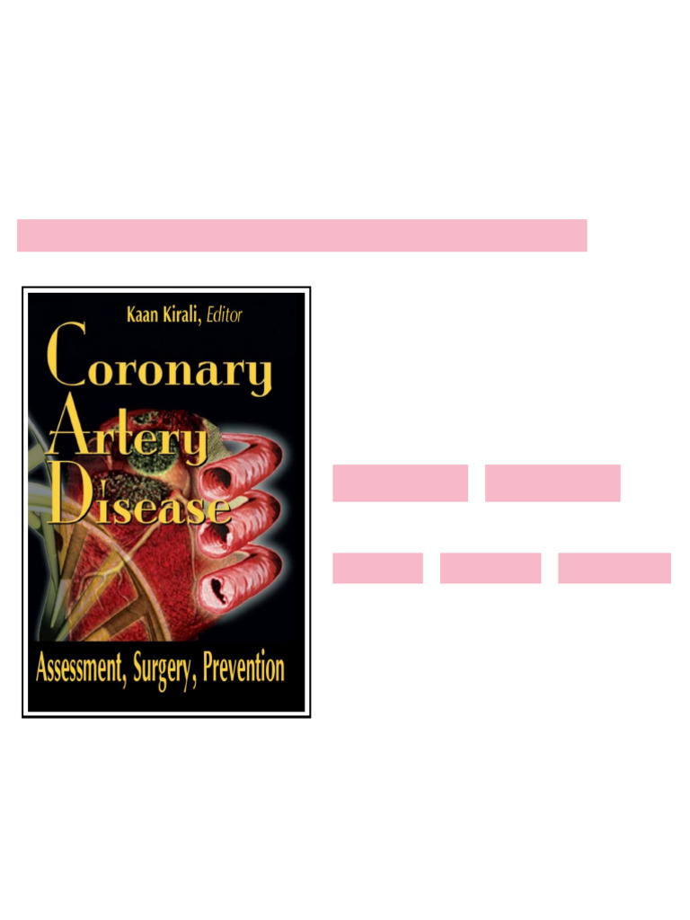 Coronary Artery Disease Assessment Surgery Prevention download full ...