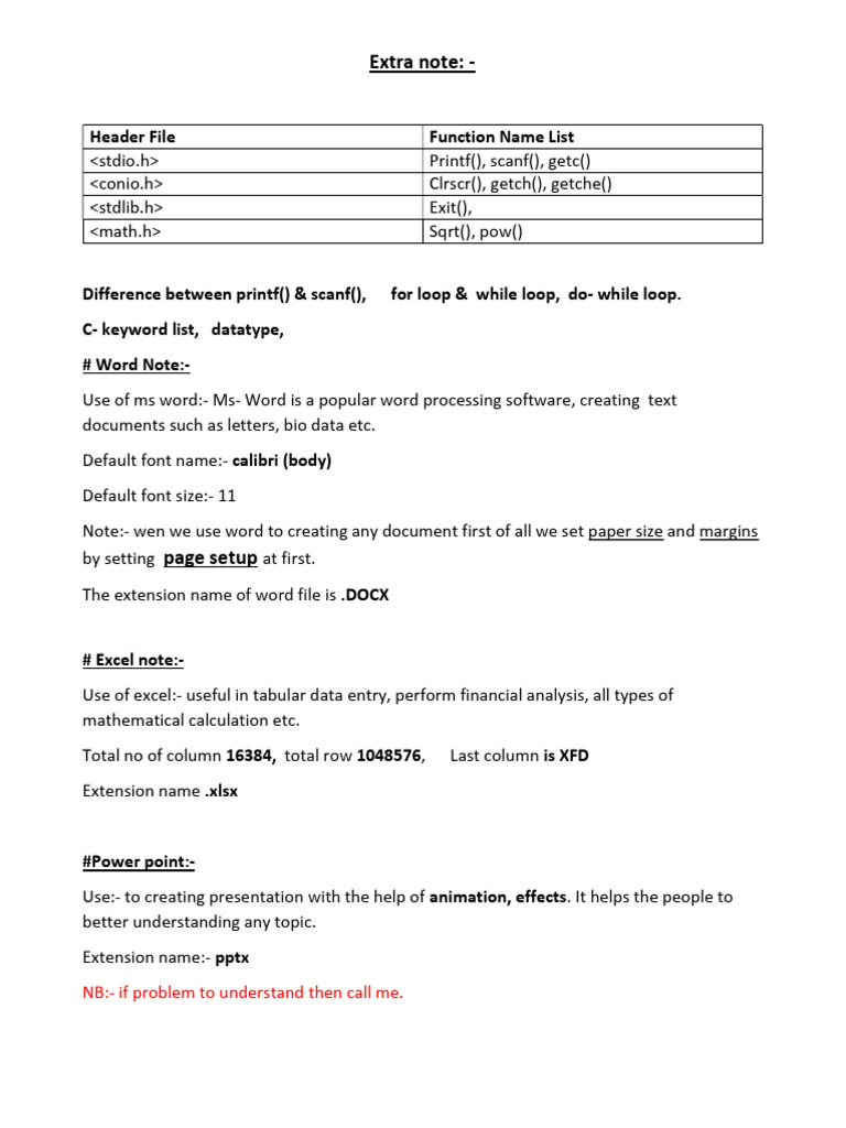 Extra Note - 251027 - 185913 | PDF
