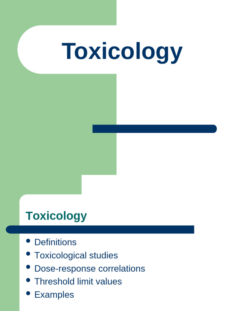 Toxicology | PDF | Toxicity | Toxicology