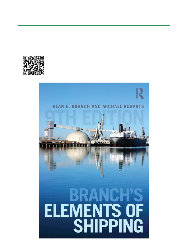 Branch's Elements of Shipping 9th Edition ISBN 9781138786684 ...