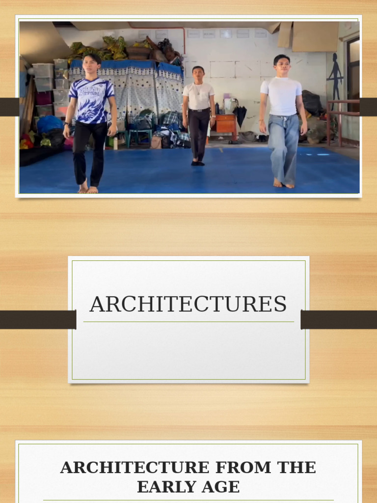 Overview of Early Architecture Styles | PDF | Vault (Architecture ...