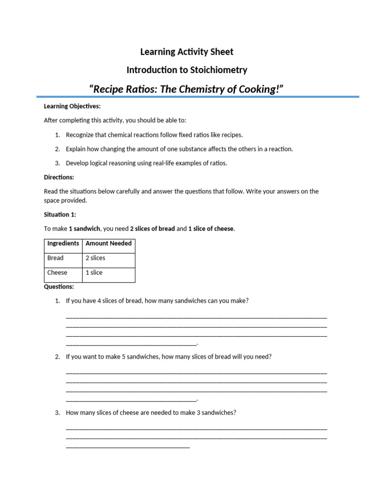Activity 3 Physical Science | PDF | Chemical Reactions | Applied And ...