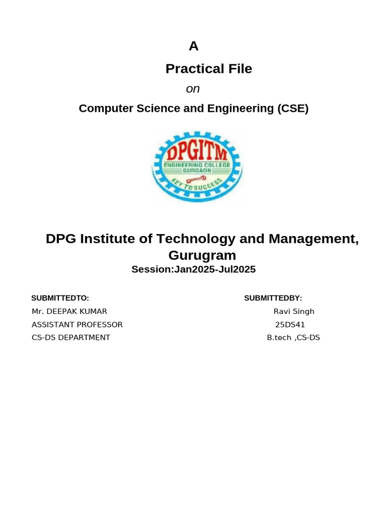 Final Pps Practical (1) | PDF | Computer Programming | Compiler