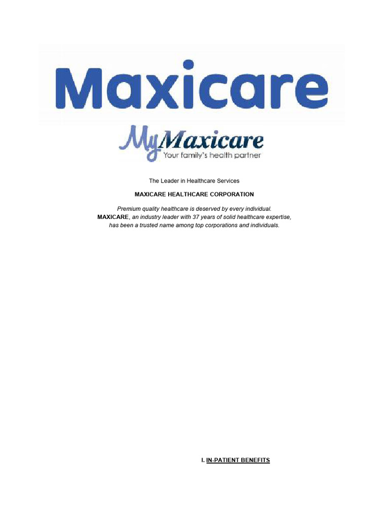 2025 Mymaxicare Revised Brochure W_o Quarterly Mop (2) | PDF | Heart ...
