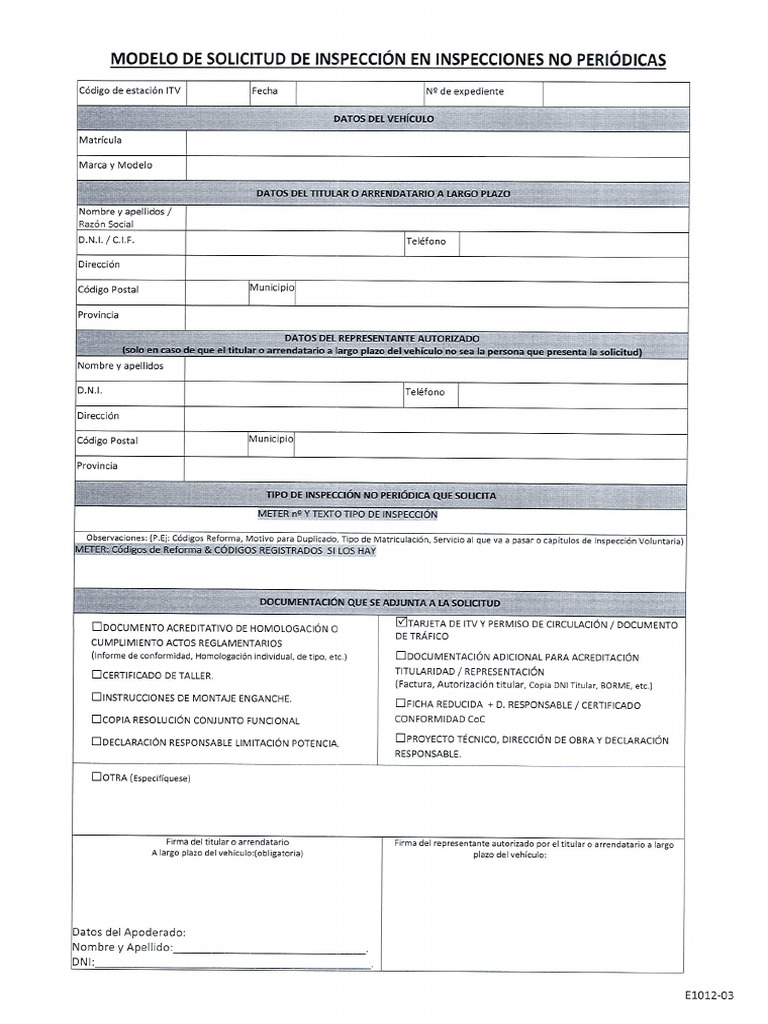 Modelo Autorizacion | PDF