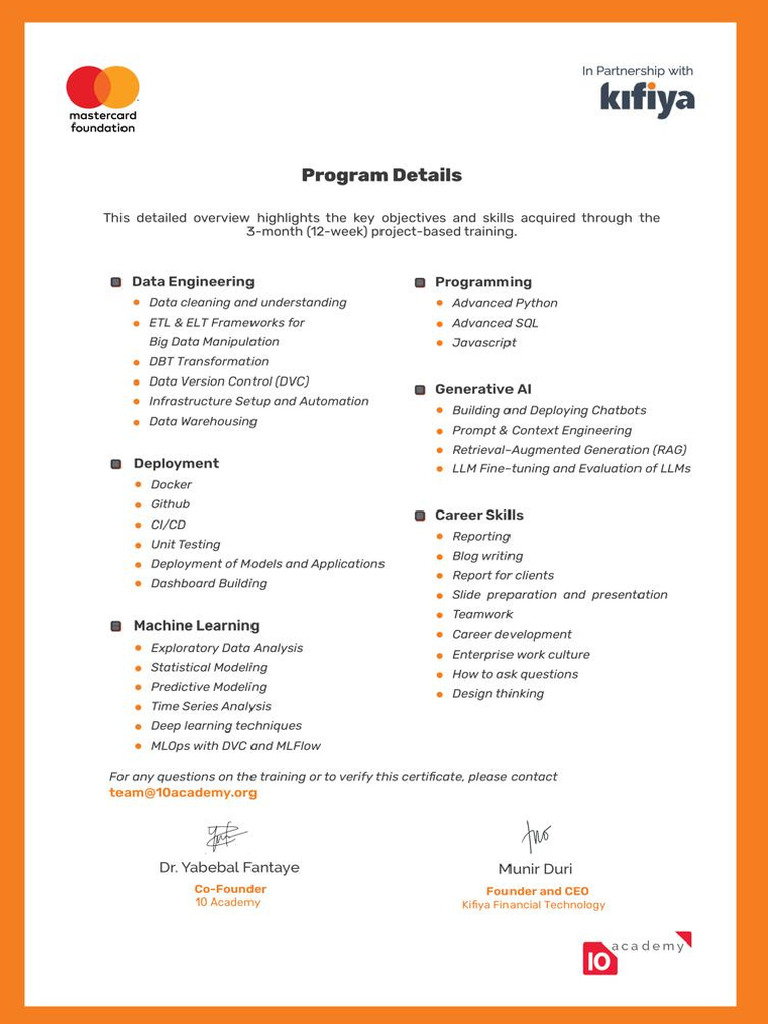 001 Program Details | PDF