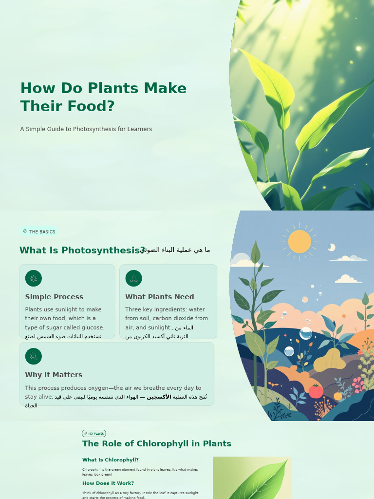 How Do Plants Make Their Food (1) | PDF | Photosynthesis | Carbon Dioxide