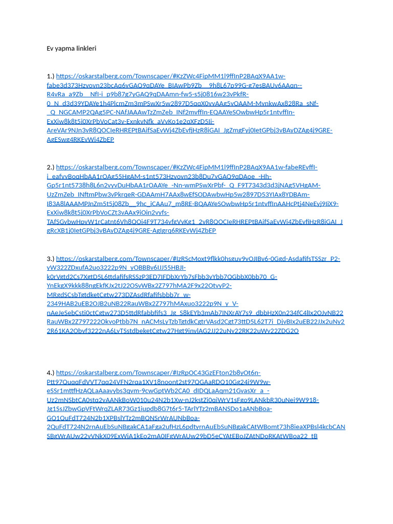 Ev Yapma Linkleri | PDF