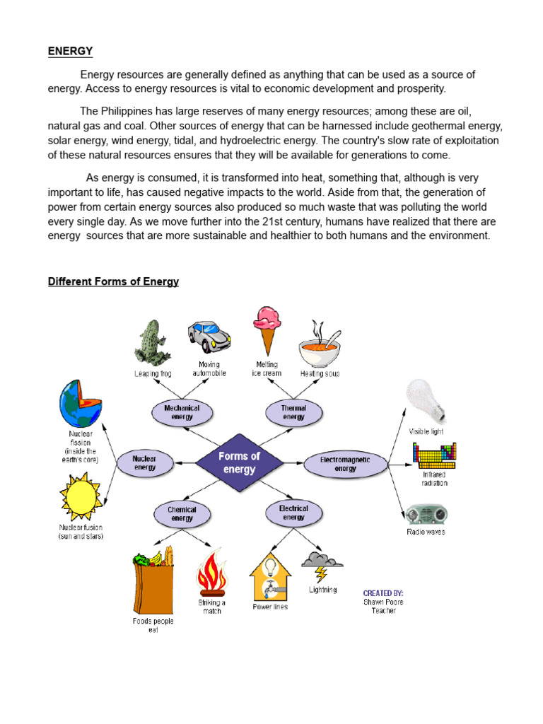 Energy Resources | PDF | Coal | Energy Development