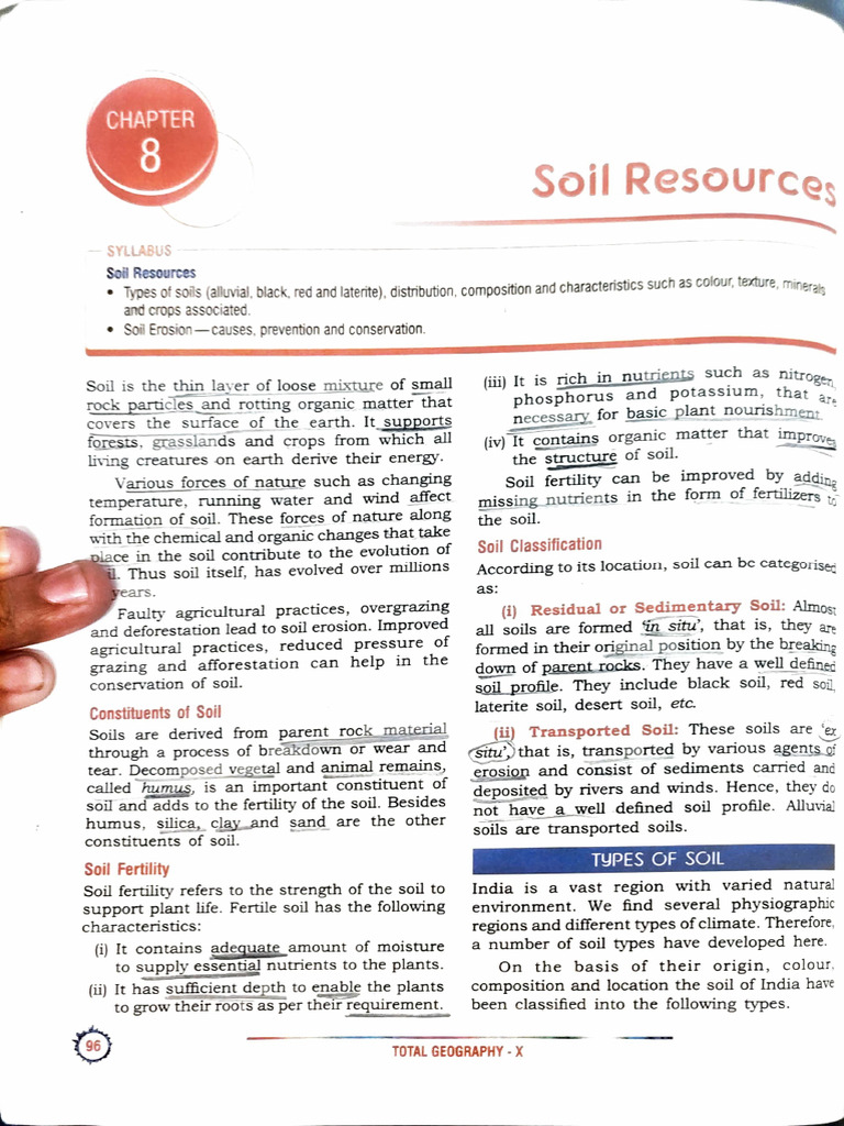 SOil Resources | PDF | Soil | Erosion