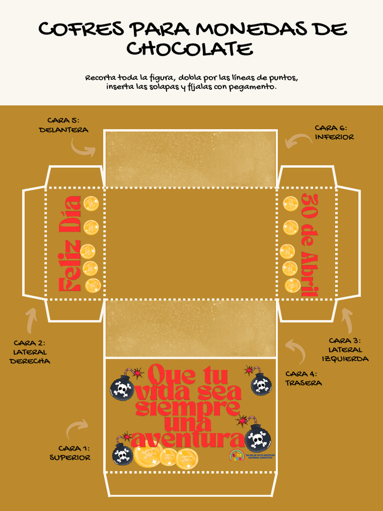 ??Cofres Para Monedas de Chocolate .PDF | PDF
