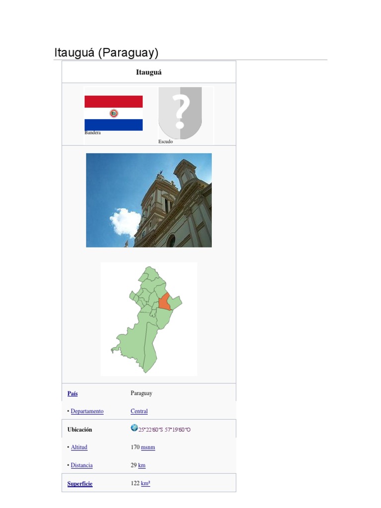 Itauguá | PDF | Viajes y turismo
