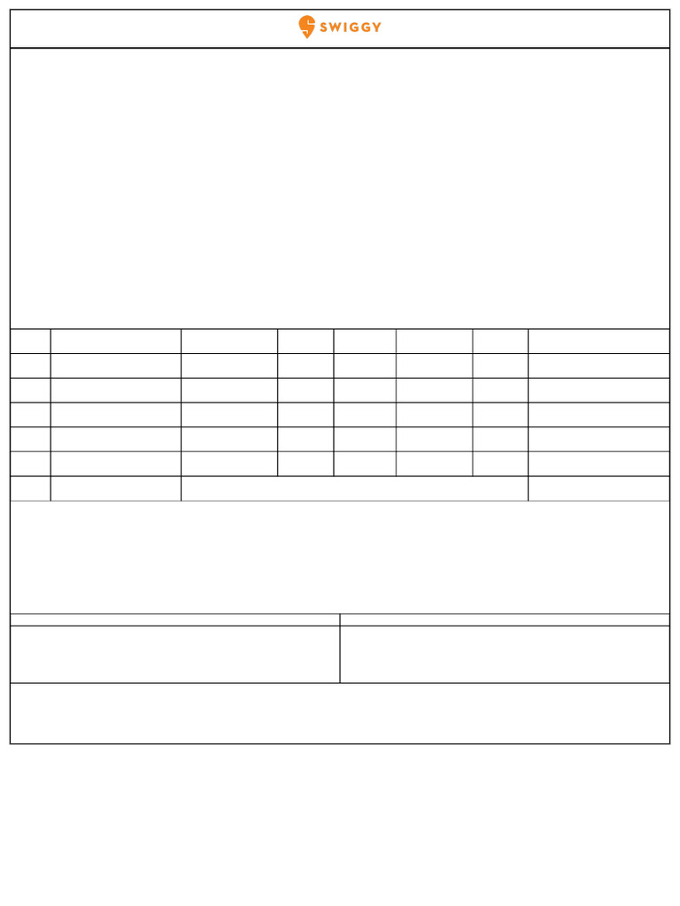 Swiggy Bill 26-04-2025 2 | PDF | Invoice | Taxation