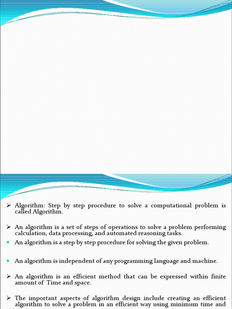 Module 1 DAA | PDF | Time Complexity | Algorithms