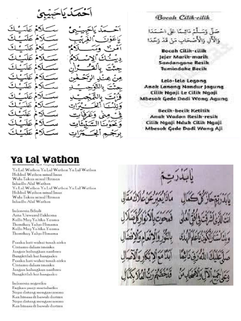 SHOLAWAT | PDF