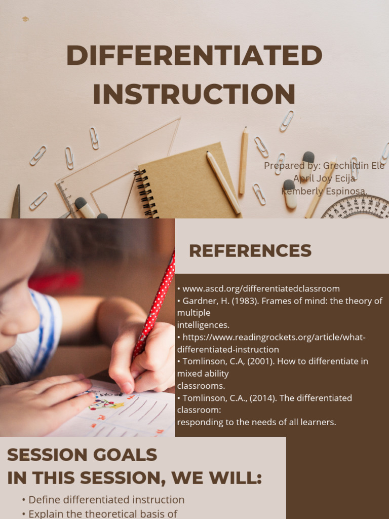 Differentiated Instruction El106 | PDF | Differentiated Instruction ...