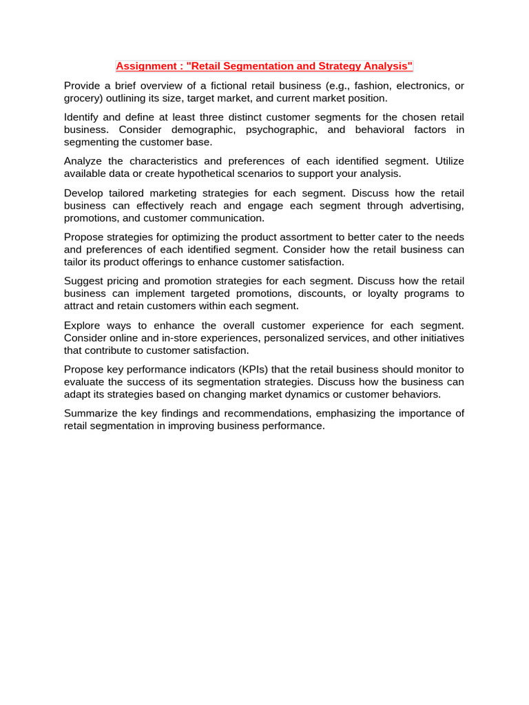 Assignment Unit 3 | PDF