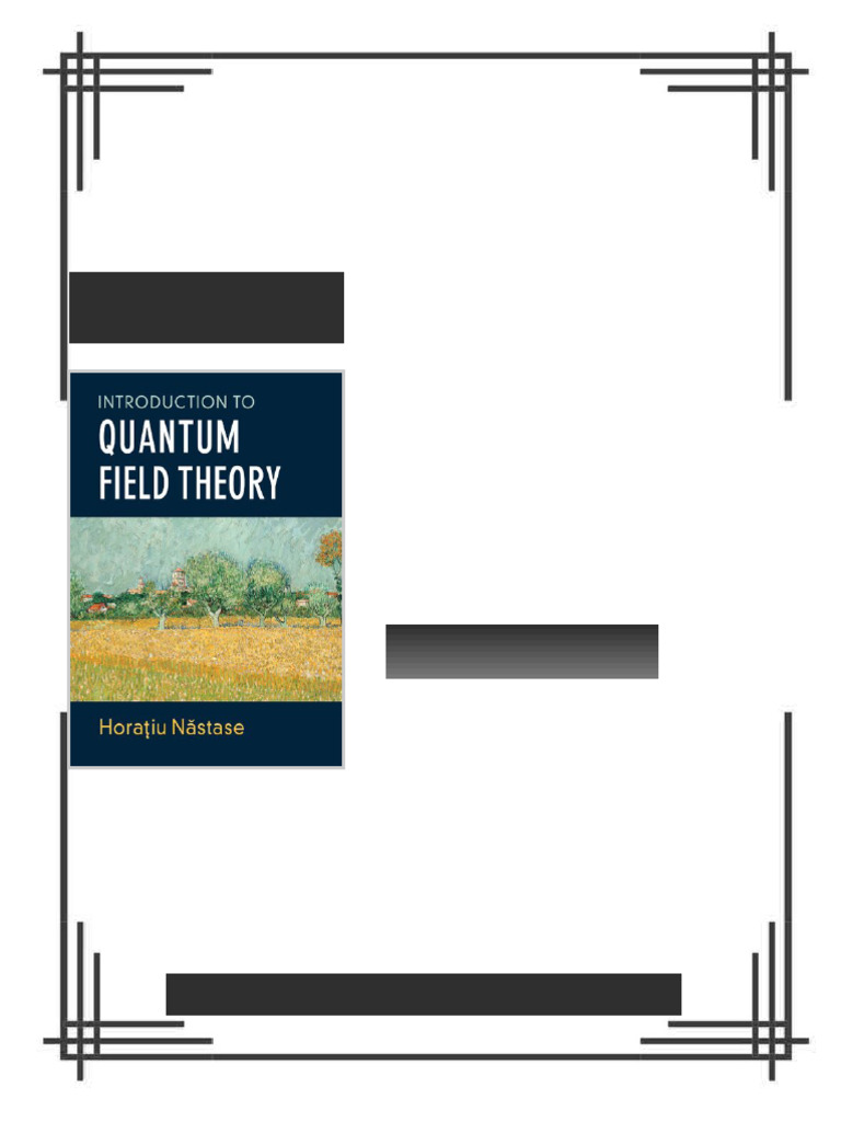 92865 | PDF | Quantum Field Theory | Scientific Theories