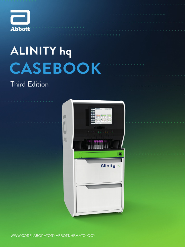 Alinity Case Book , Nice Book --- | PDF | White Blood Cell | Blood
