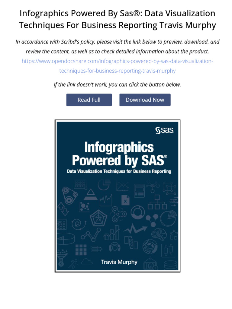 Infographics Powered by SAS®: Data Visualization Techniques for ...