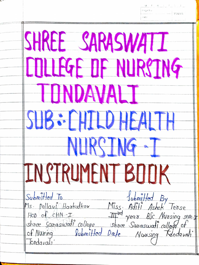 Instrument Book CHN | PDF